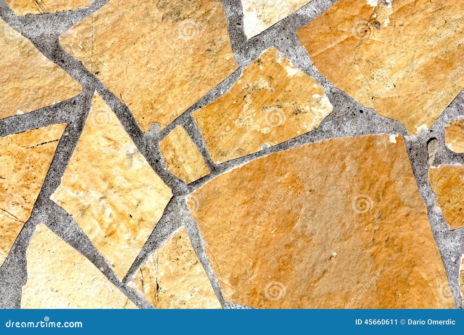 Yellow Natural Stone Plates Stock Image - Image of cracked, color: 45660611