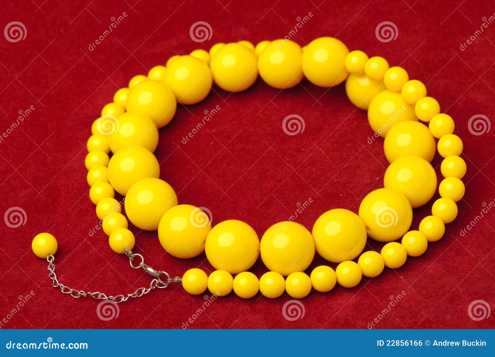 Yellow necklace stock photo. Image of bijouterie, elegance - 22856166