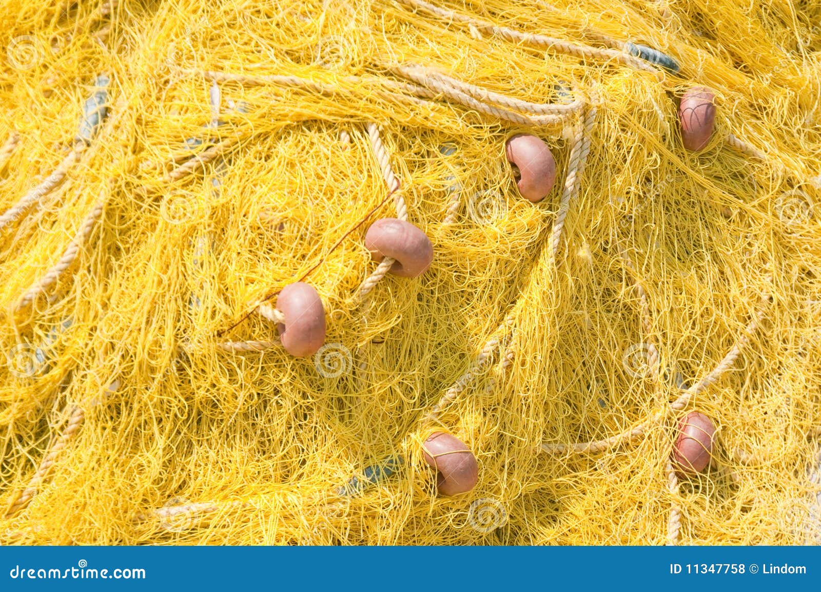 Yellow net stock photo. Image of fish, sailor, industry - 11347758
