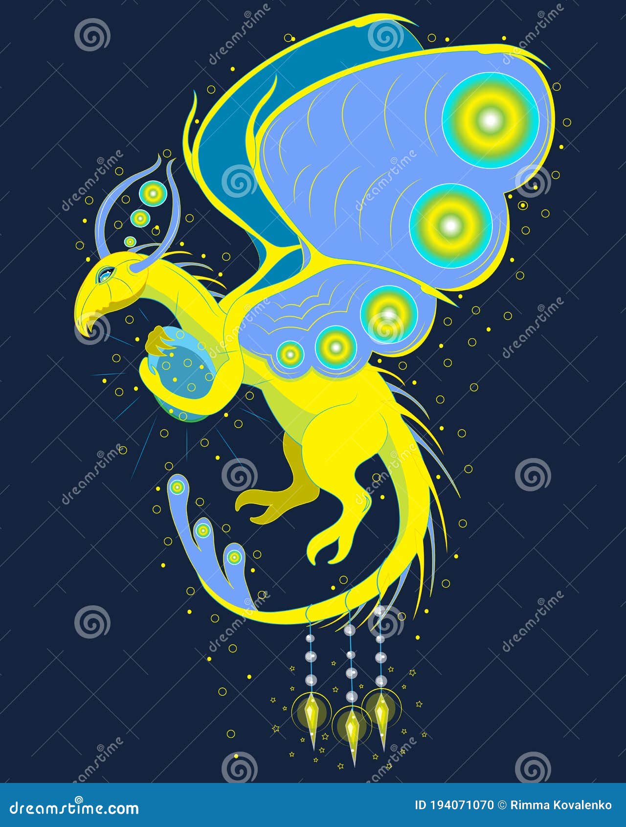 Dragon Flies Sitting On Leucas Slitwort Flower Locally Called ...