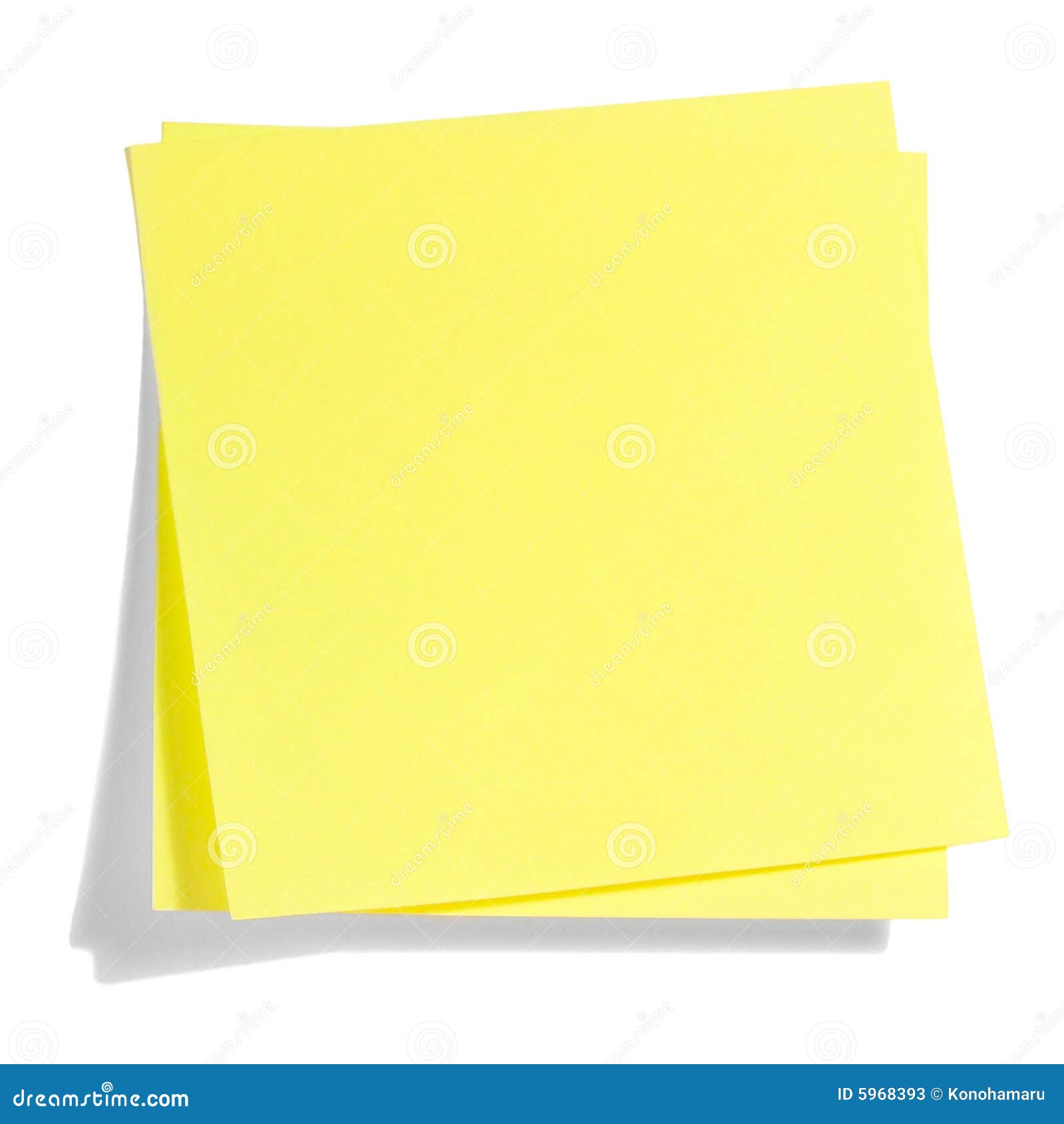 Yellow note stock image. Image of isolated, cutout, note - 5968393