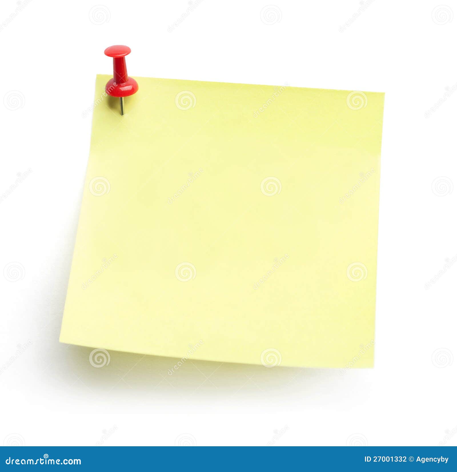 Yellow note paper stock photo. Image of color, message - 27001332