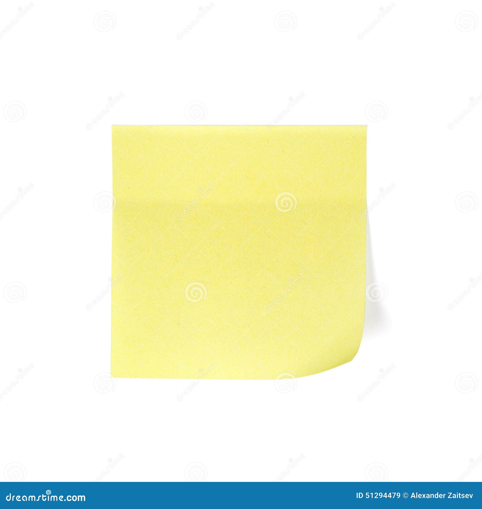 Yellow notepad memo stick stock image. Image of clip - 51294479