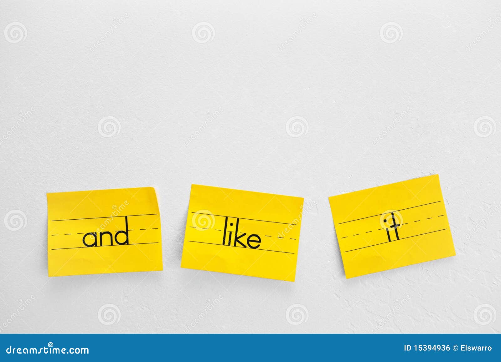 Yellow Notes stock photo. Image of cheerful, paper, juvenile - 15394936