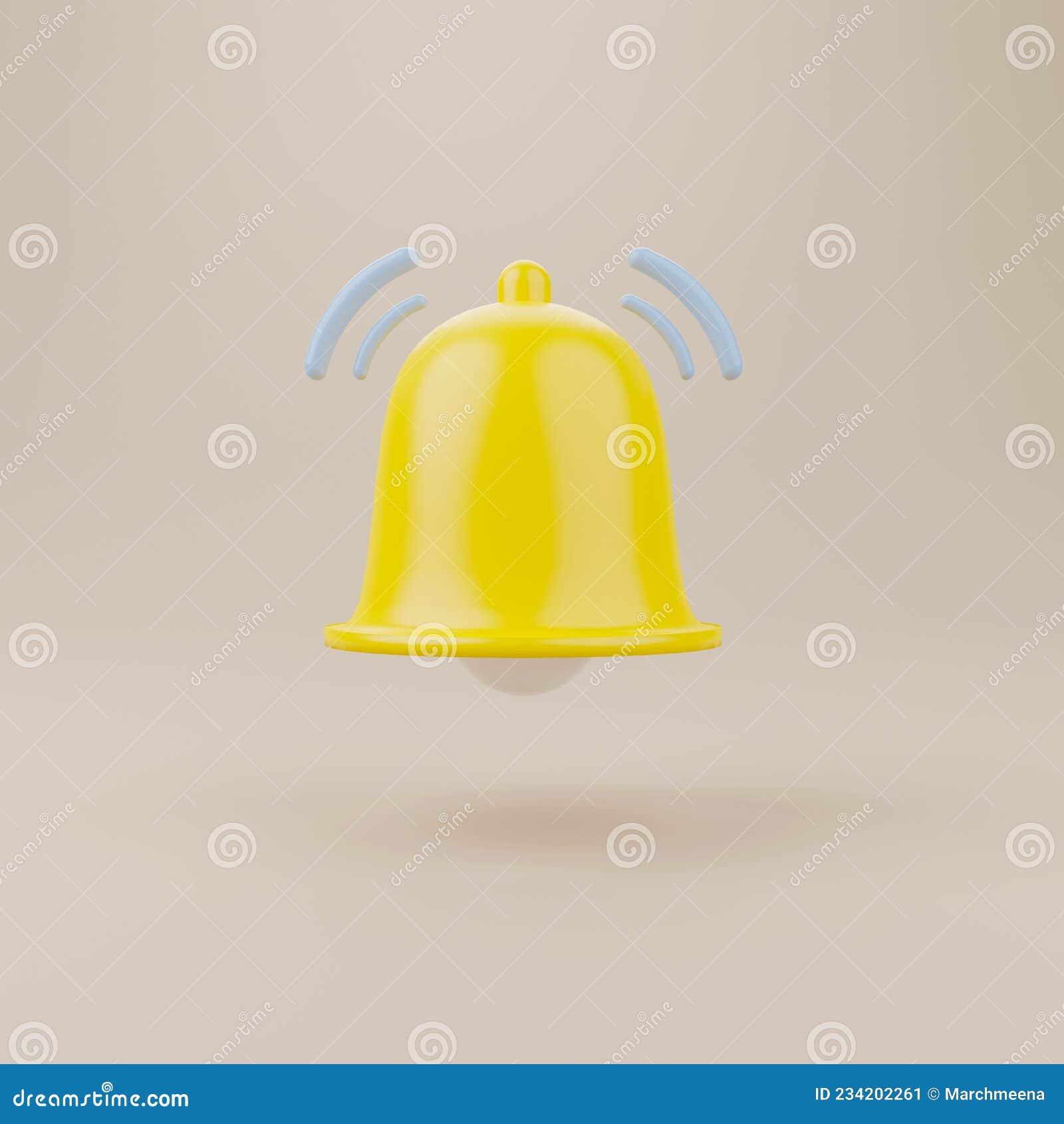 The Bell Is Ringing. Doodle Icon Image Cartoon Vector | CartoonDealer ...