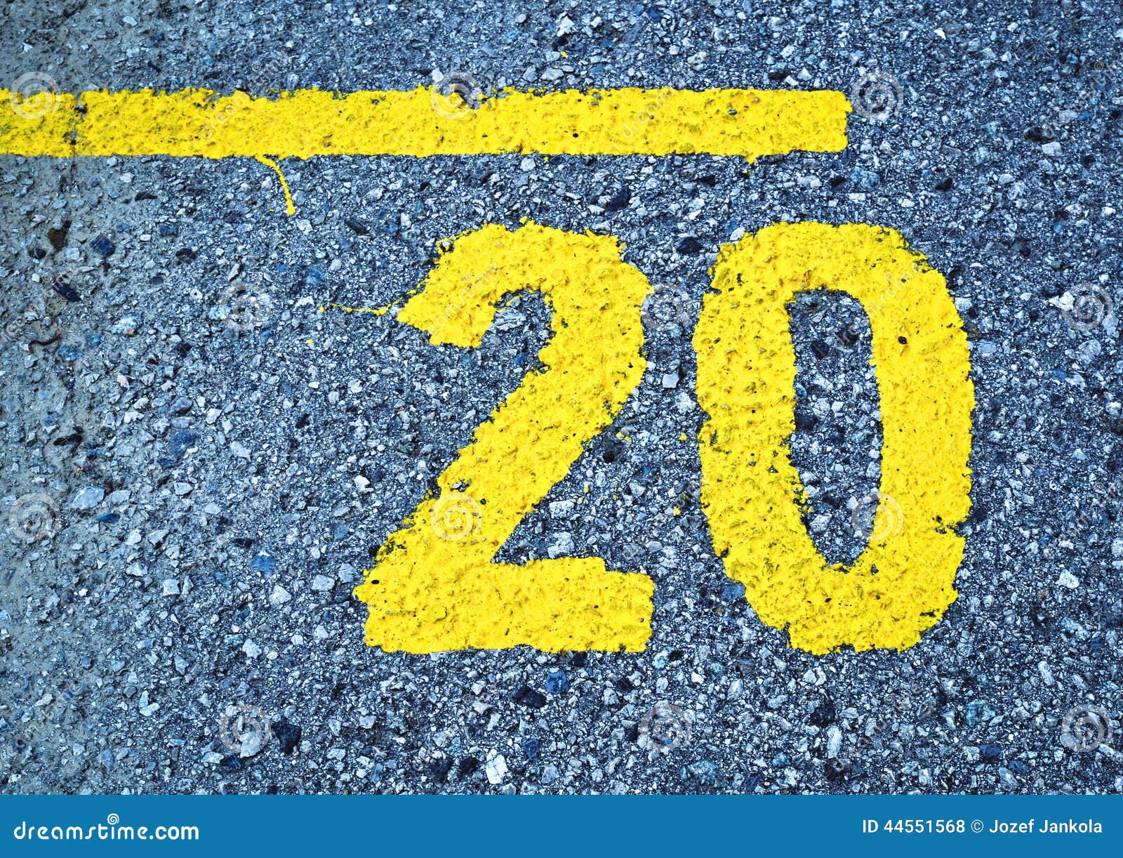 Yellow number twenty stock illustration. Illustration of grunge - 44551568