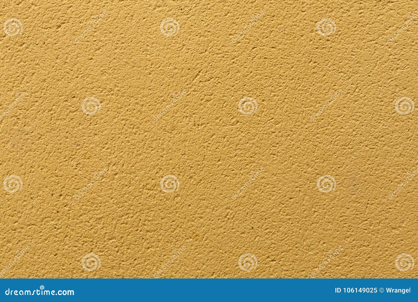 Yellow Ochre Painted Stucco Wall. Background Texture Stock Image ...