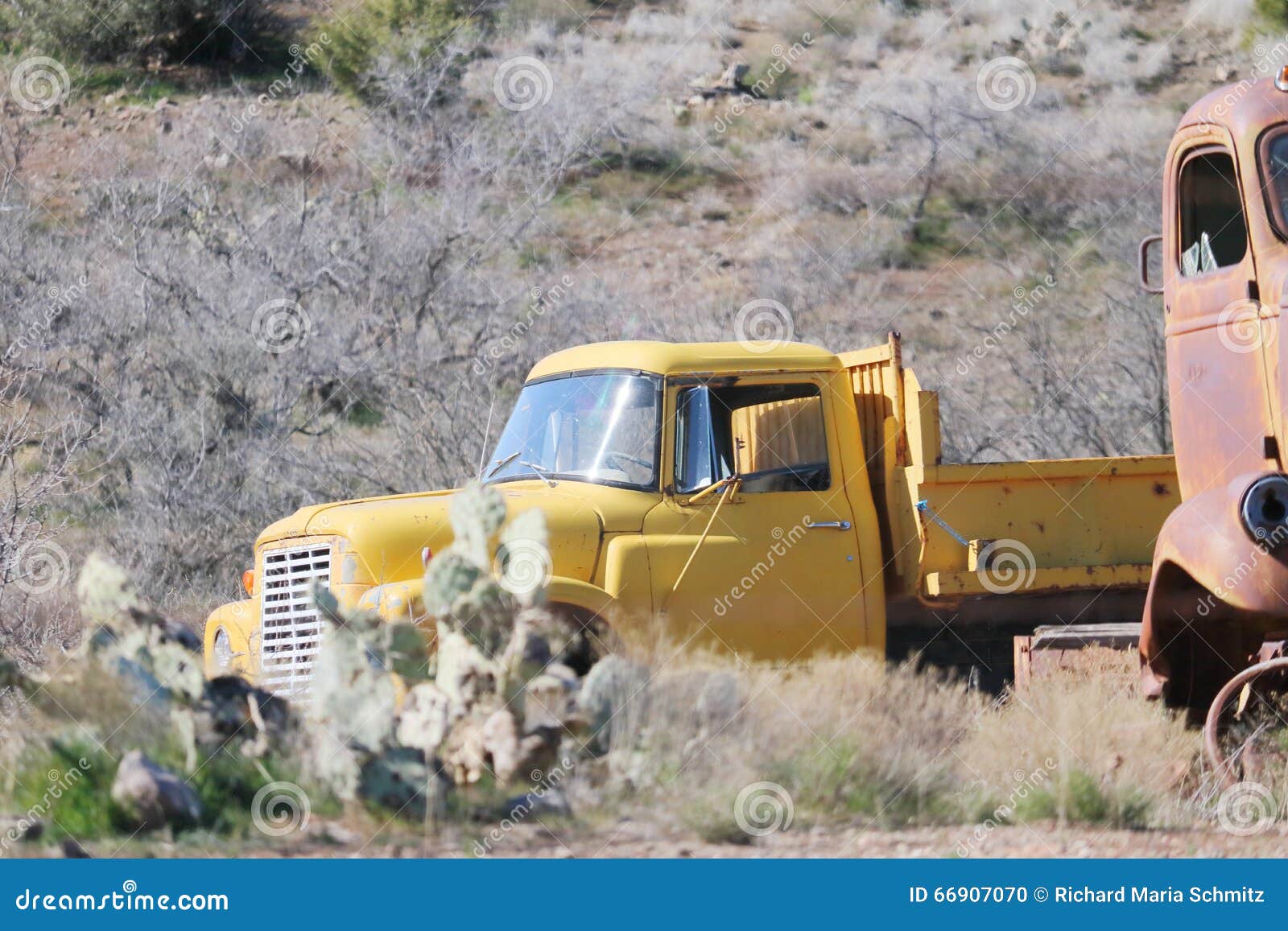 Yellow oldtimer stock photo. Image of oldtimer, phoenix - 66907070