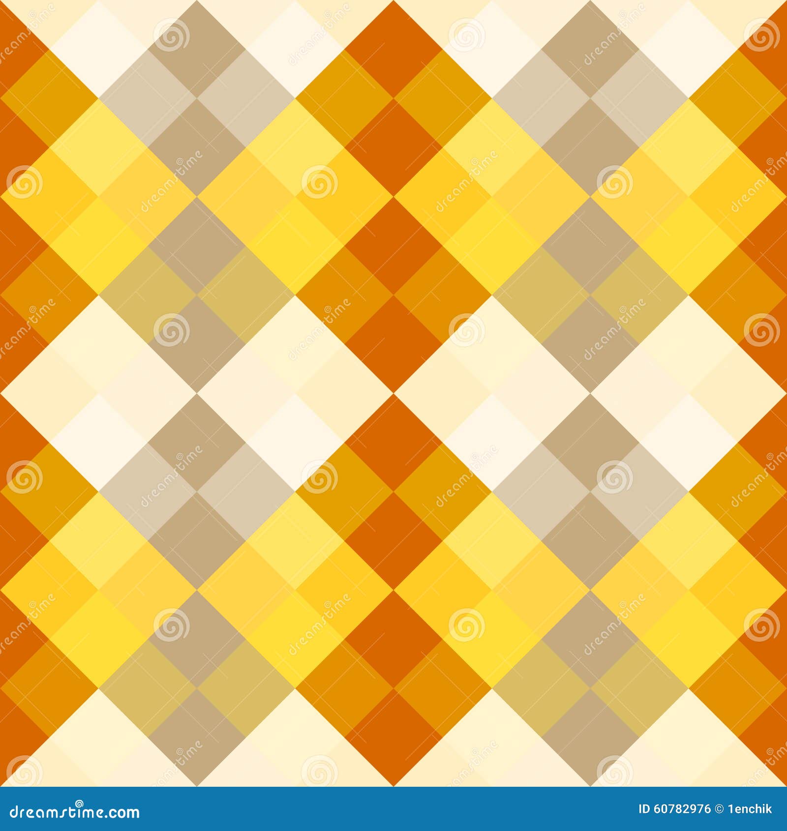 Yellow, Orange, Gray Harmony Simple Squares Stock Vector - Illustration ...