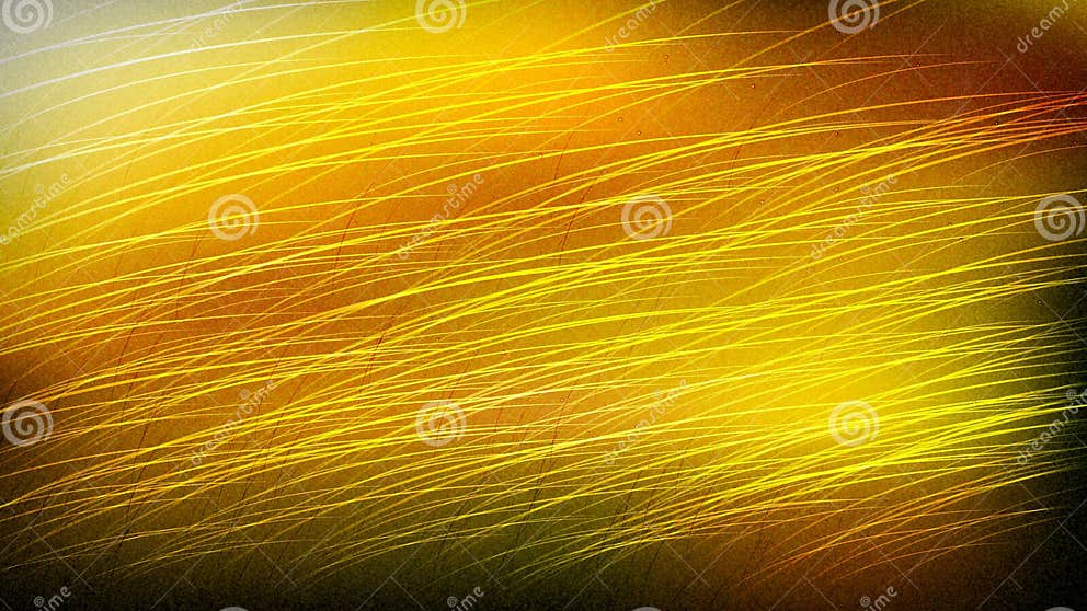 Yellow Orange Line Beautiful Elegant Illustration Graphic Art Design ...