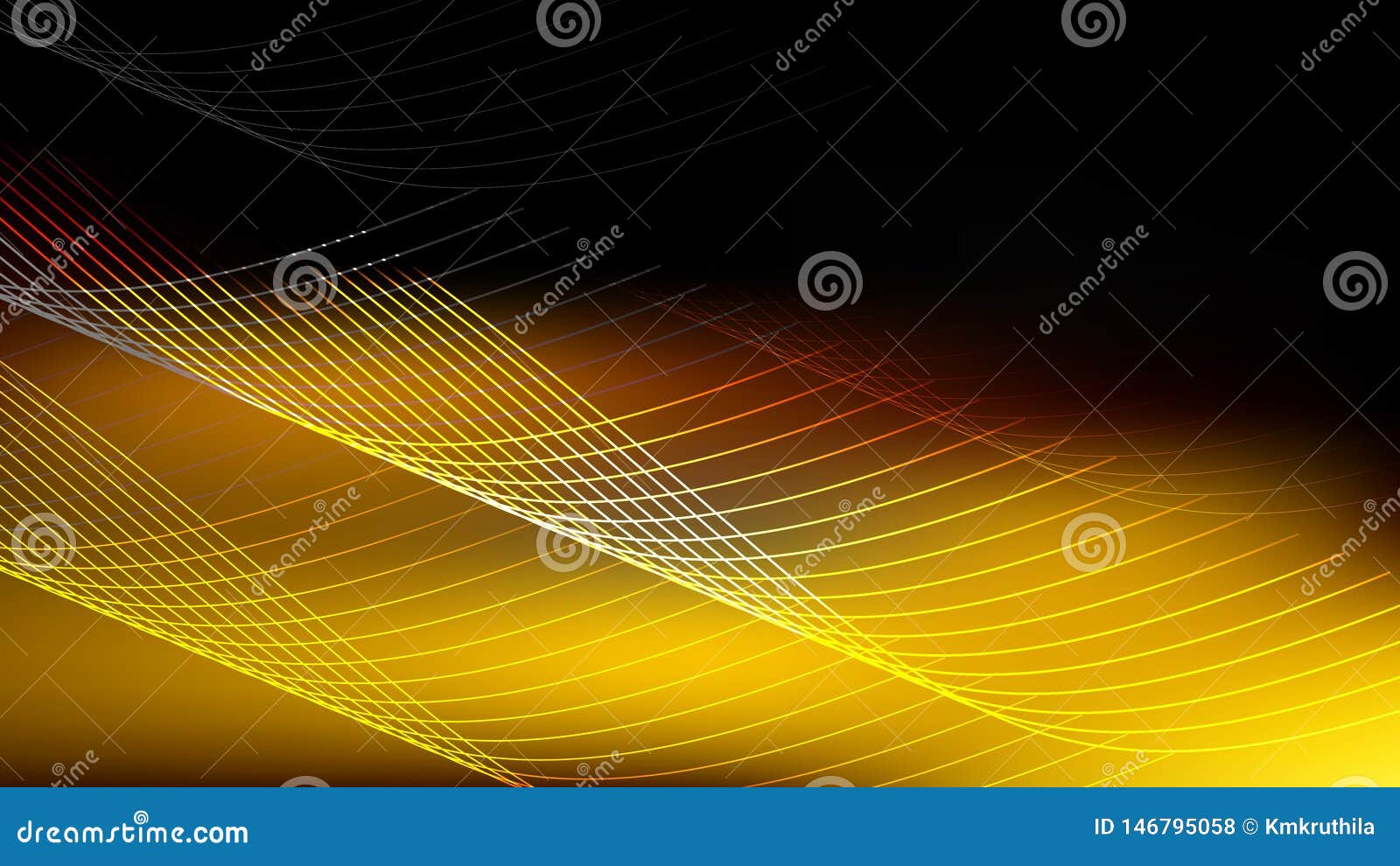 Yellow Orange Line Background Beautiful Elegant Illustration Graphic ...