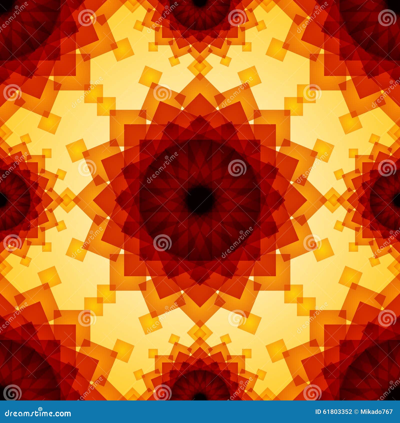 Yellow, Orange and Red Blended Transparent Stock Vector - Illustration ...