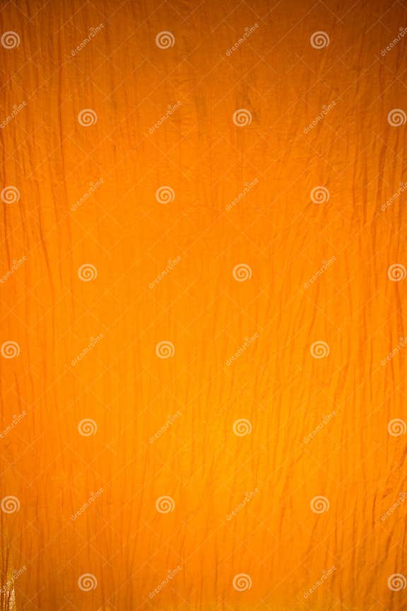 Yellow Orange Robe for Background Textures Stock Photo - Image of ...