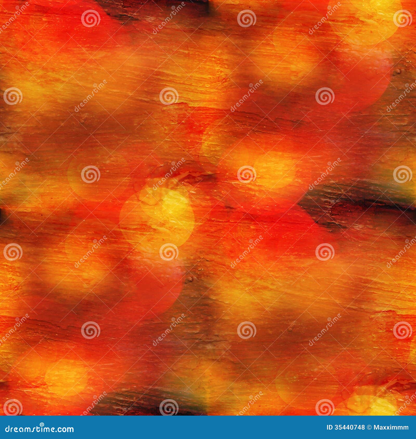 Yellow, Orange Seamless Texture Watercolor Stock Illustration ...