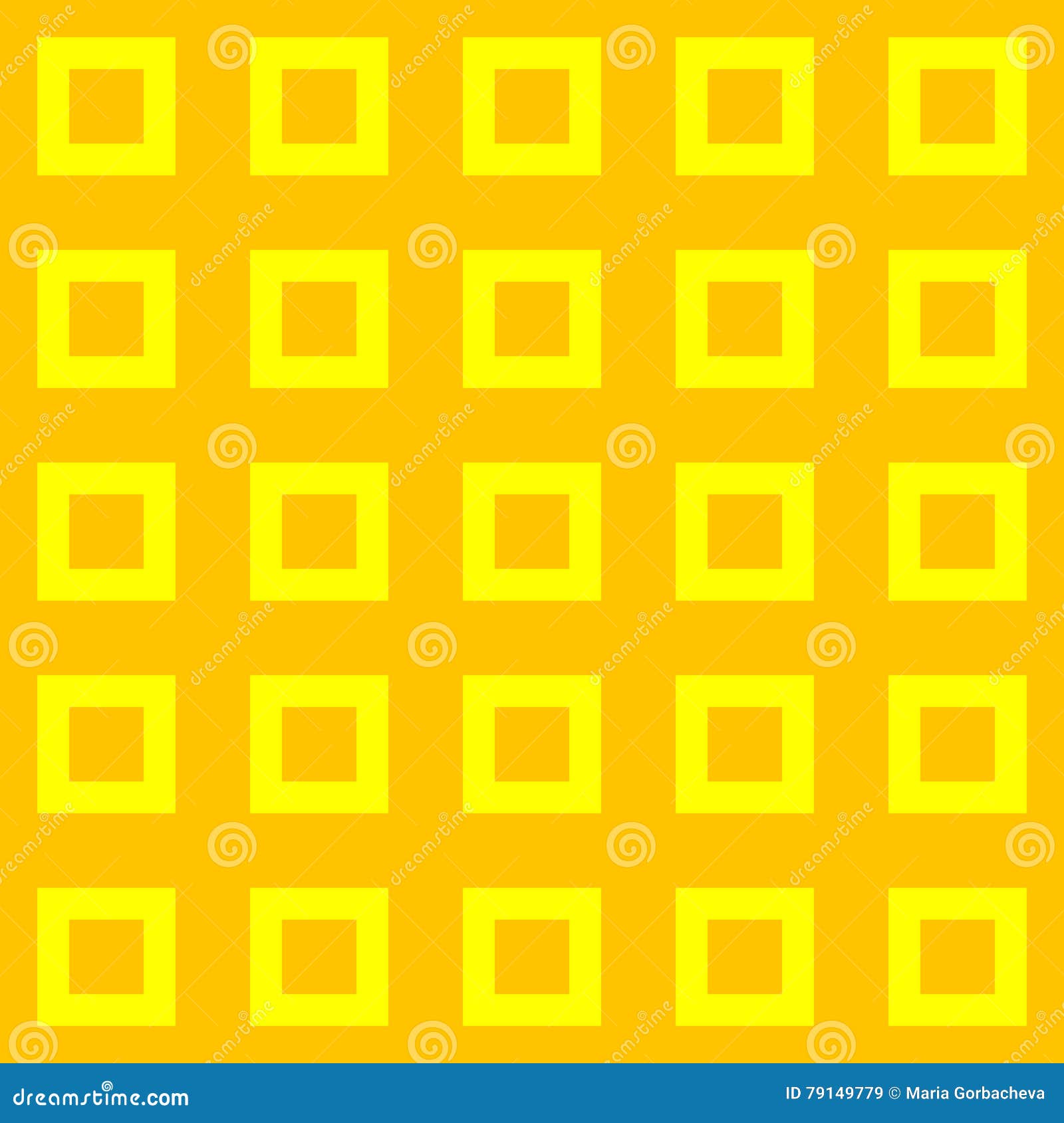 Yellow and orange squares stock vector. Illustration of bright - 79149779