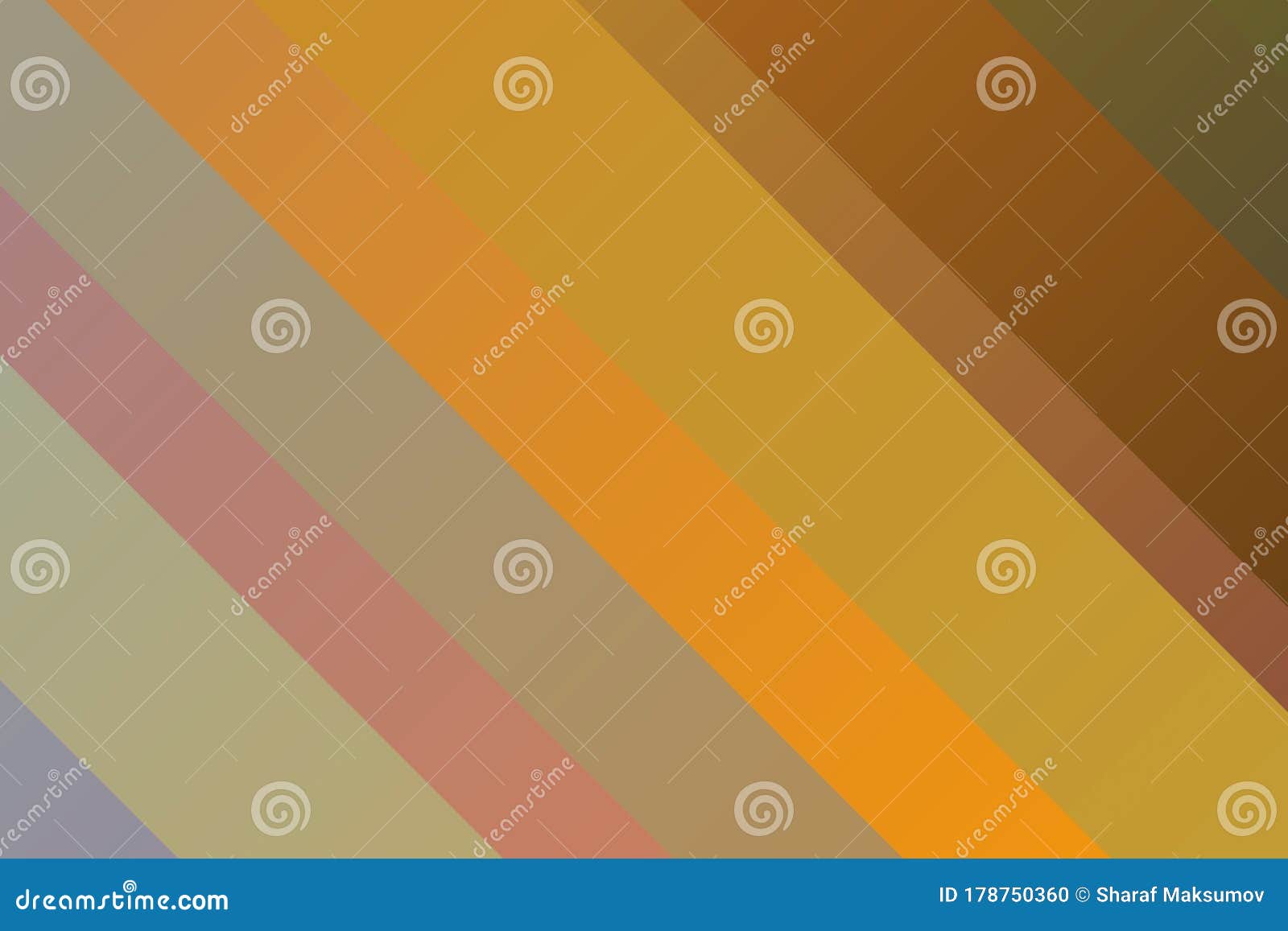 Yellow and Orange Stripes and Lines Abstract Vector Background. Simple ...