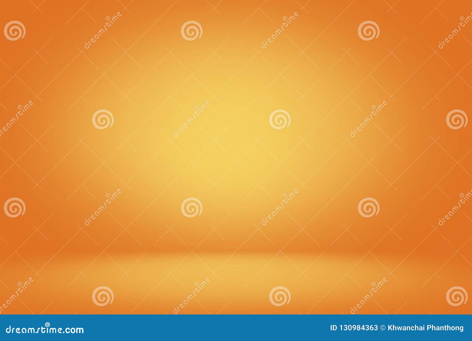 Yellow and Orange Studio Backdrop and Horizontal Banner Background ...