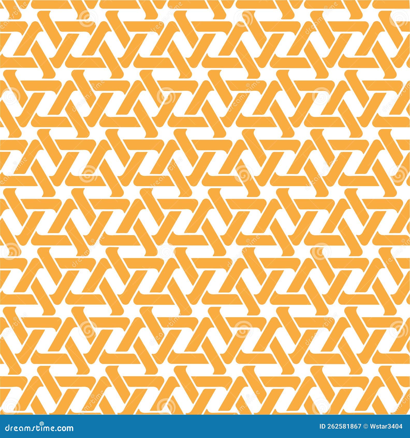 Yellow Orange Triangle Pattern Background Vector Illustration Stock ...