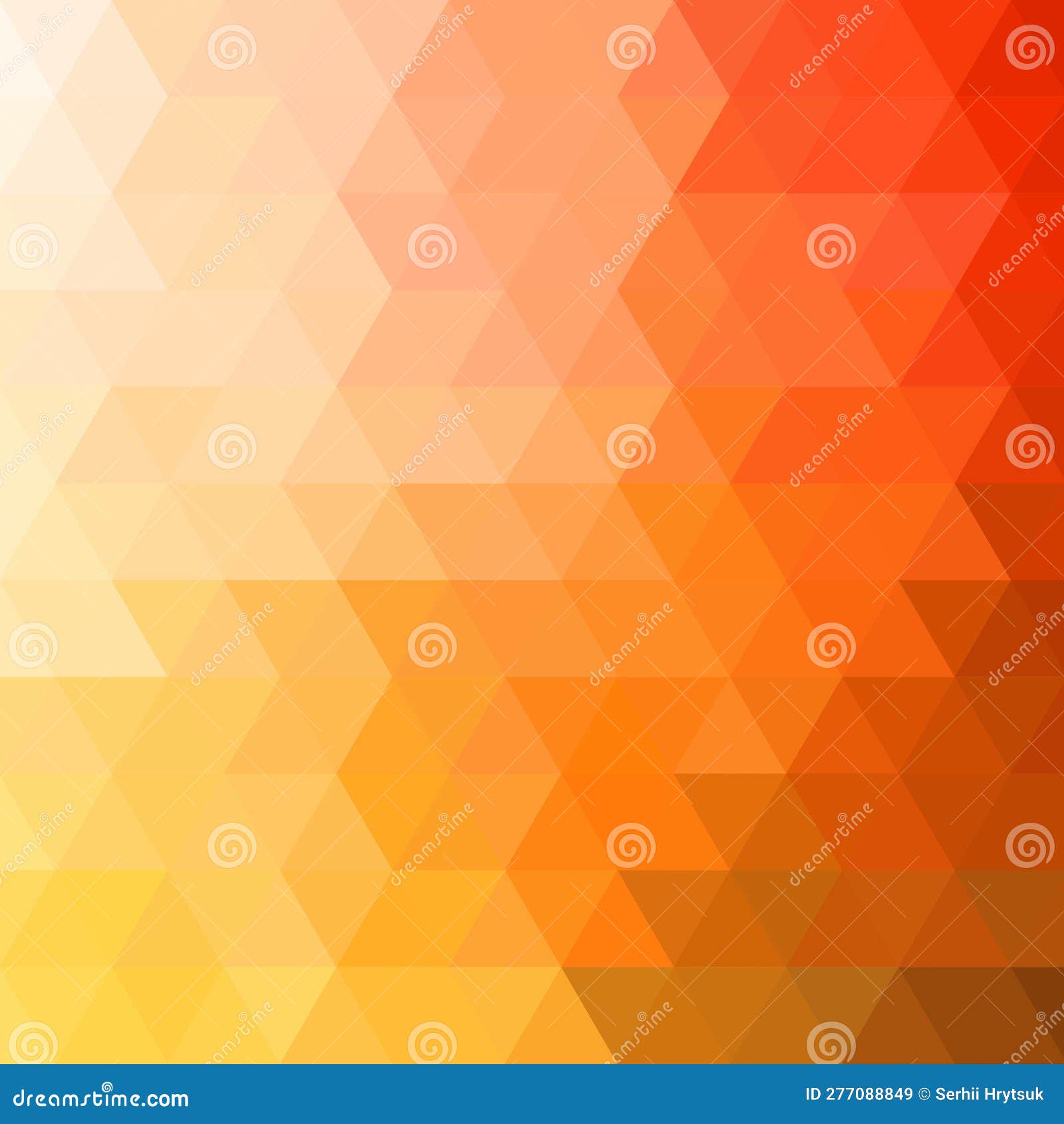 Yellow and Orange Triangles. Vector Background. Layout, Template, Cover ...