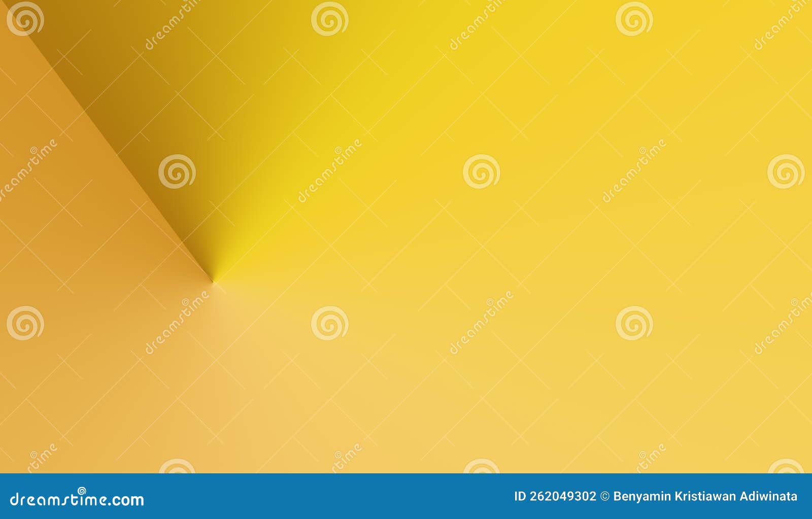 Yellow Origami Paper Abstract Background, Colourful 3D Effect Abstract ...