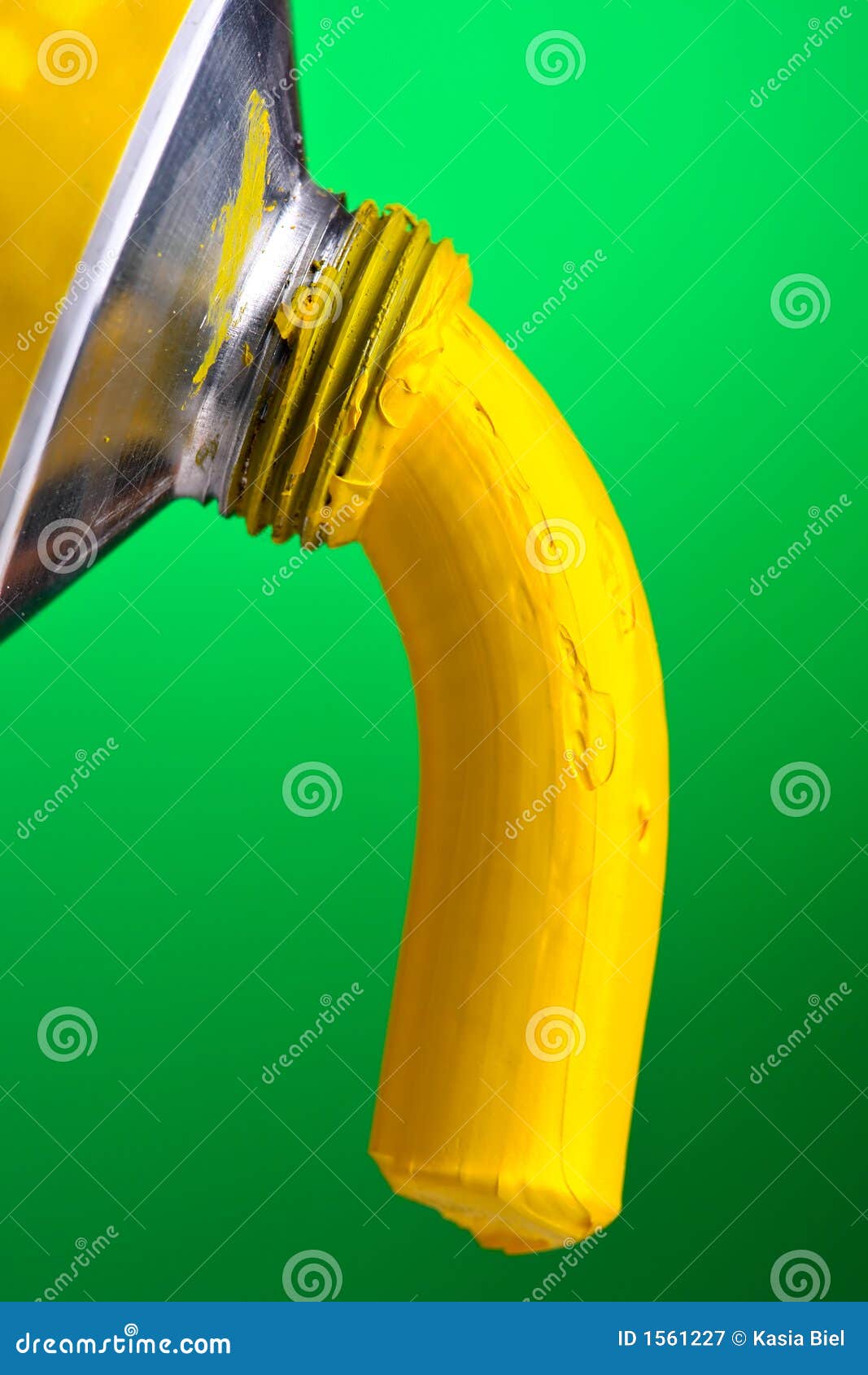Yellow Paint stock image. Image of primary, splodge, dripping - 1561227