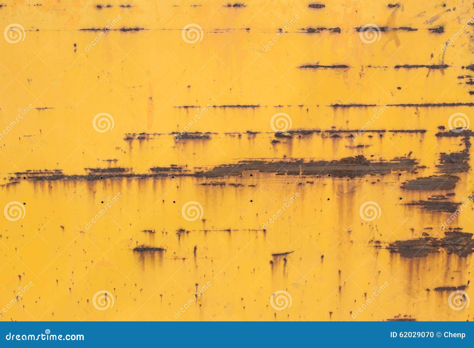 Yellow paint mottled tin stock photo. Image of weathering - 62029070