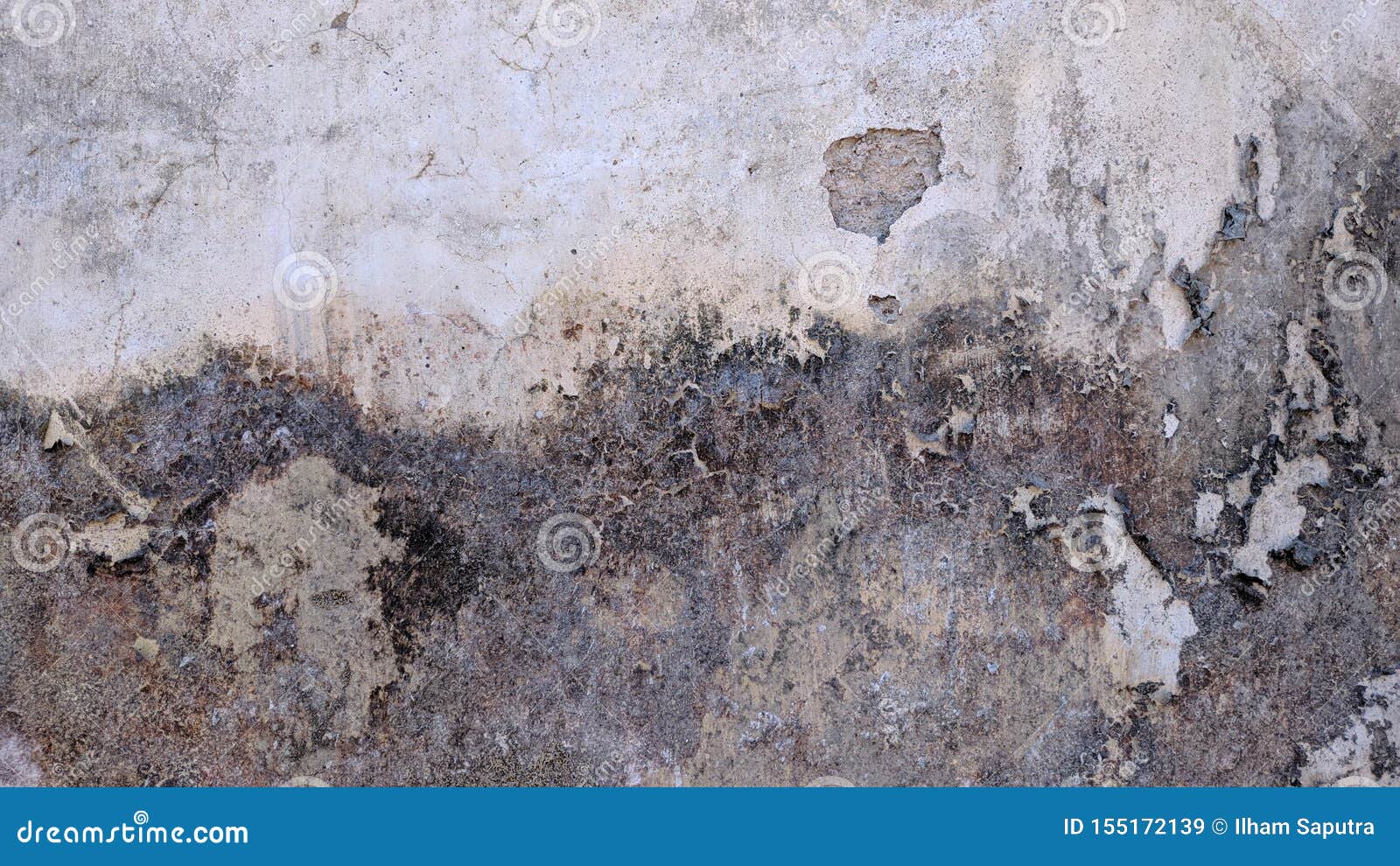 Yellow Paint Scratch Old Concrete Wall Texture Stock Image - Image of ...