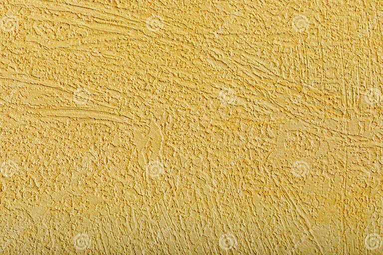 Yellow Paint Texture Background Stock Image - Image of rough, closeup ...
