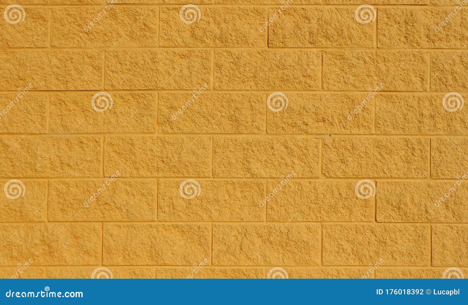 Yellow Painted Cinder Block Wall. Background And Texture, Close Up ... Yellow Painted Cinder Block Wall. Background And Texture, Close Up ...