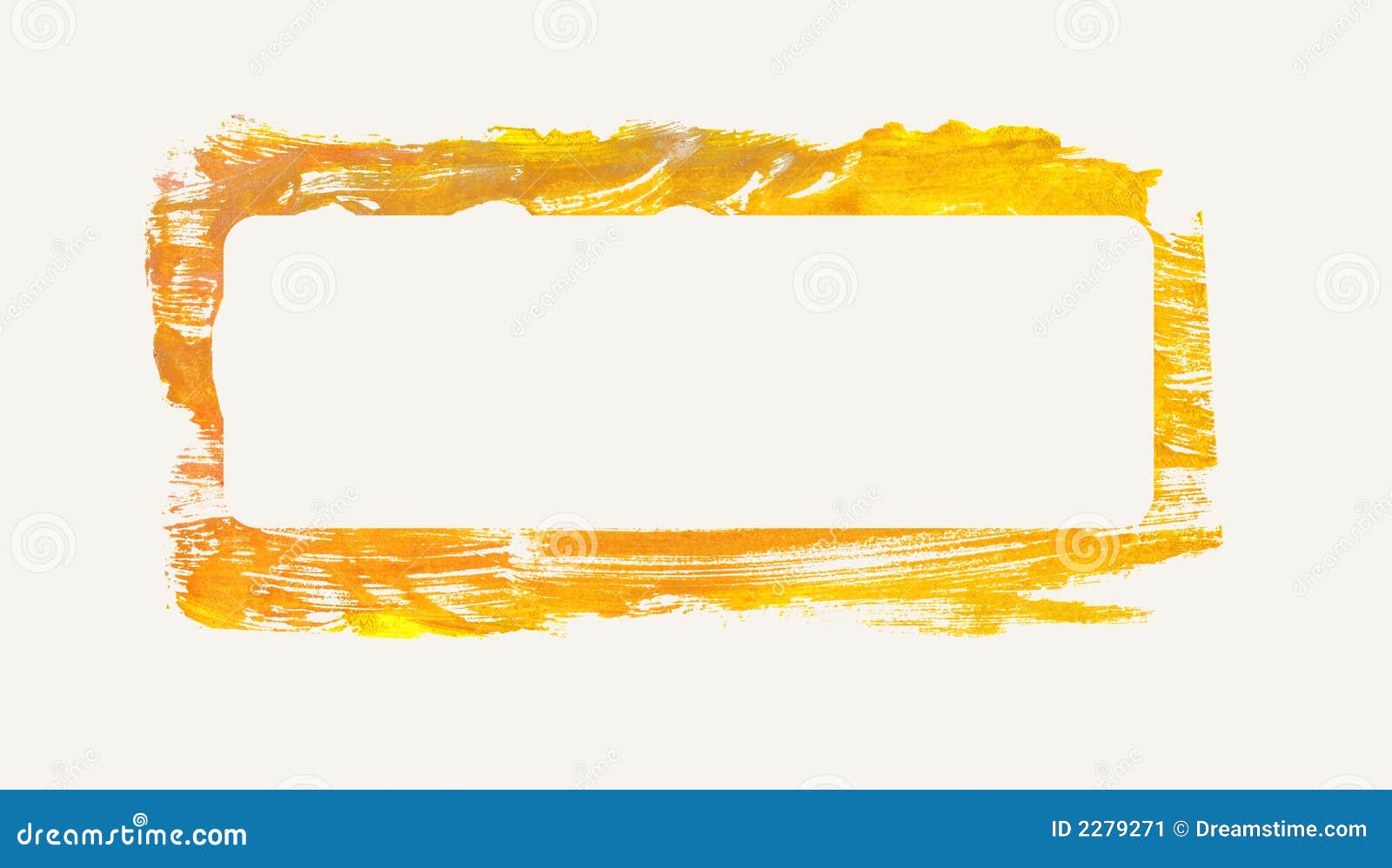 Yellow painted Frame stock illustration. Illustration of blot - 2279271