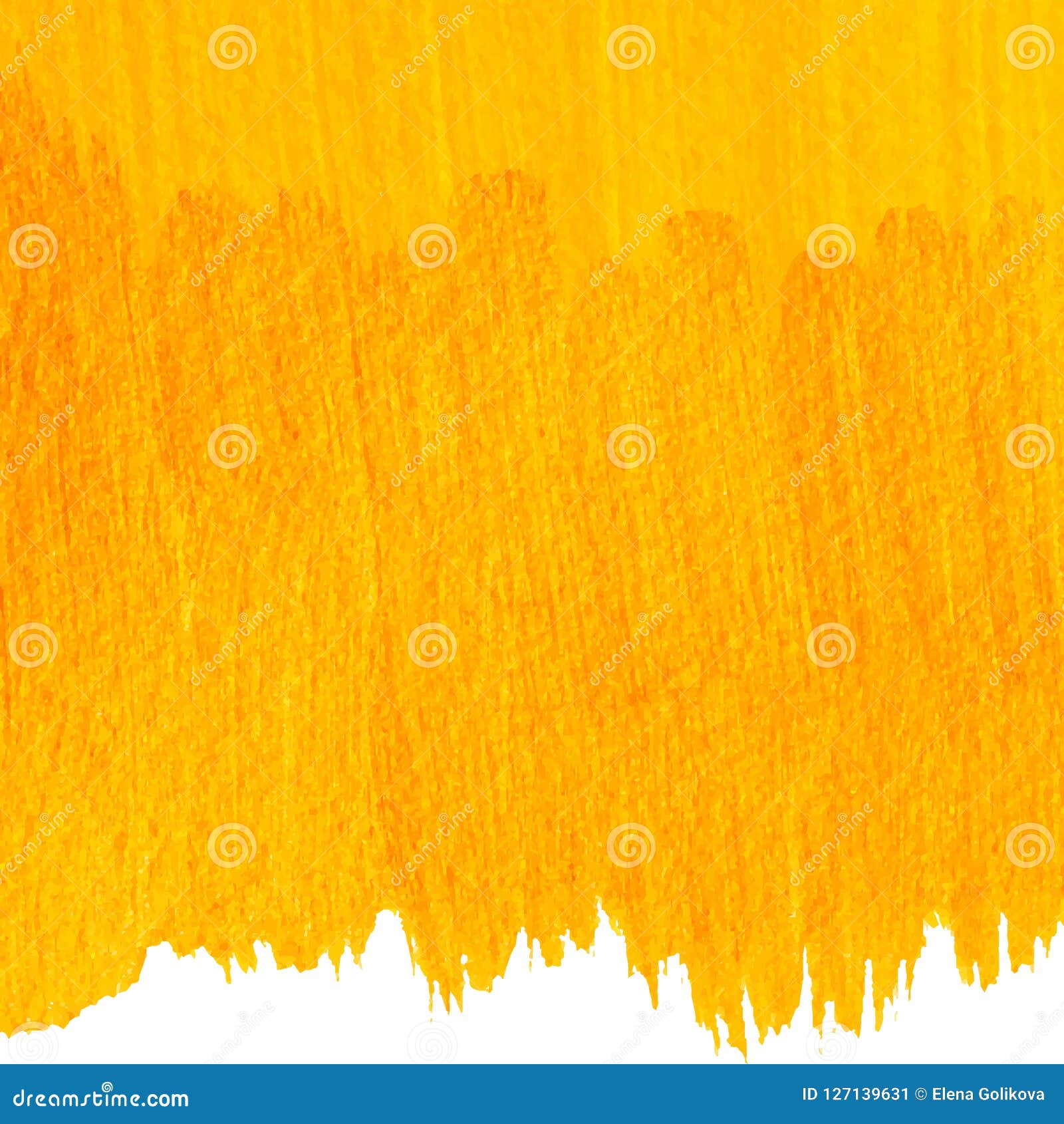 Yellow Painted Vector Background Stock Vector - Illustration of color ...