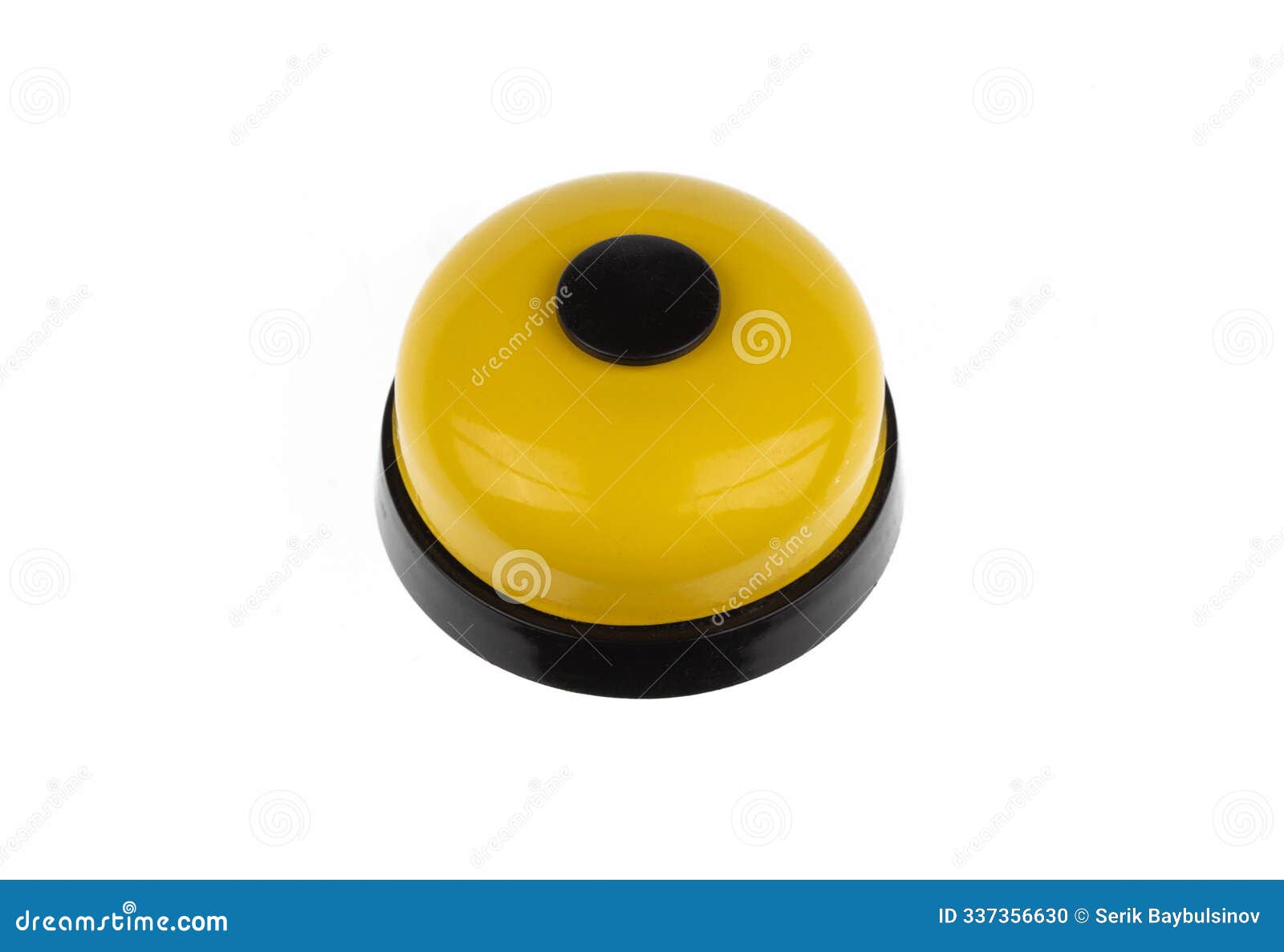 Yellow Panic Button Isolated on White Stock Photo - Image of power ...