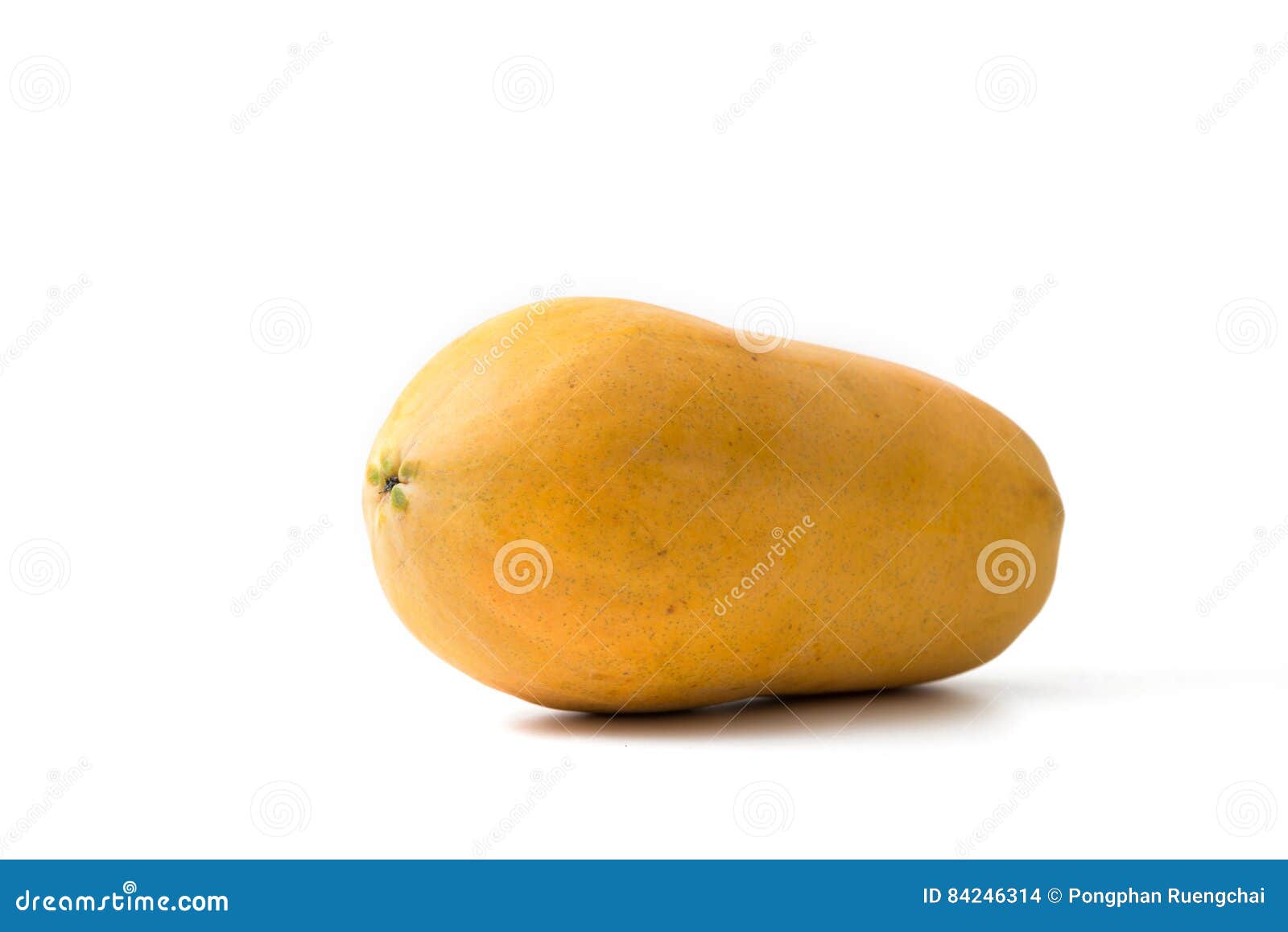 Yellow papaya stock photo. Image of fresh, tropical, healthy - 84246314