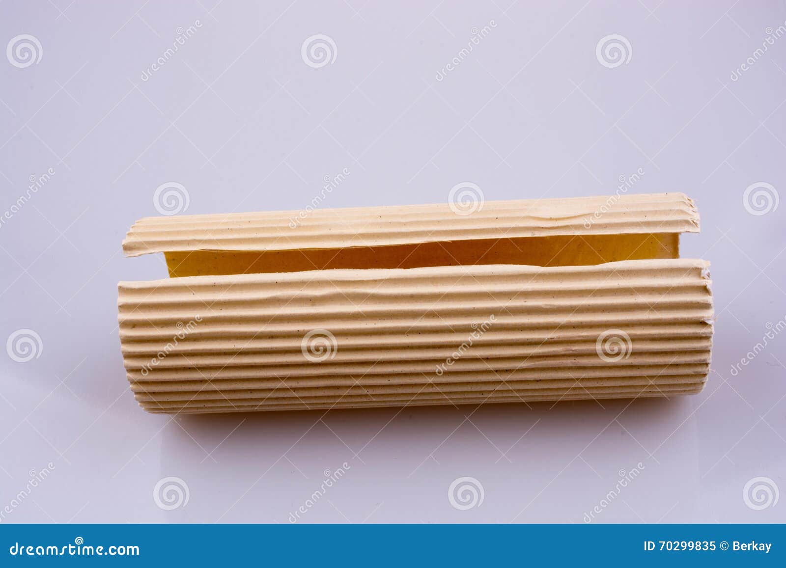 Yellow paper in roll stock image. Image of creased, grunge - 70299835