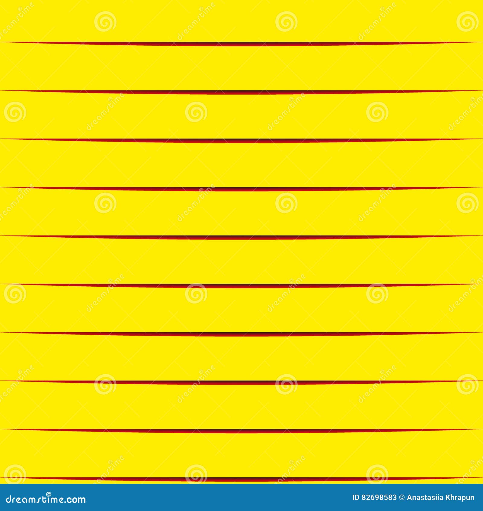 Yellow Paper Strips. Seamless Background Stock Vector - Illustration of ...