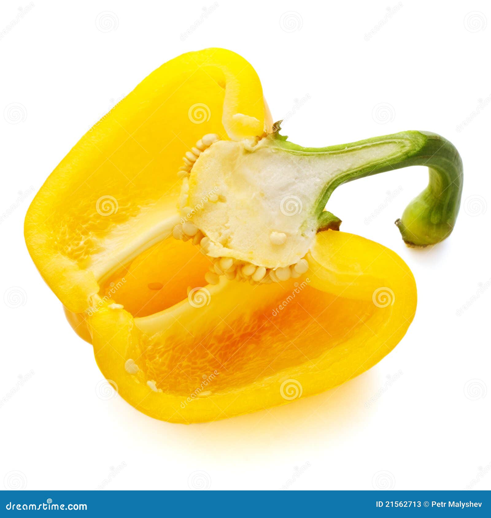 Yellow Paprika stock image. Image of isolate, diet, healthy - 21562713
