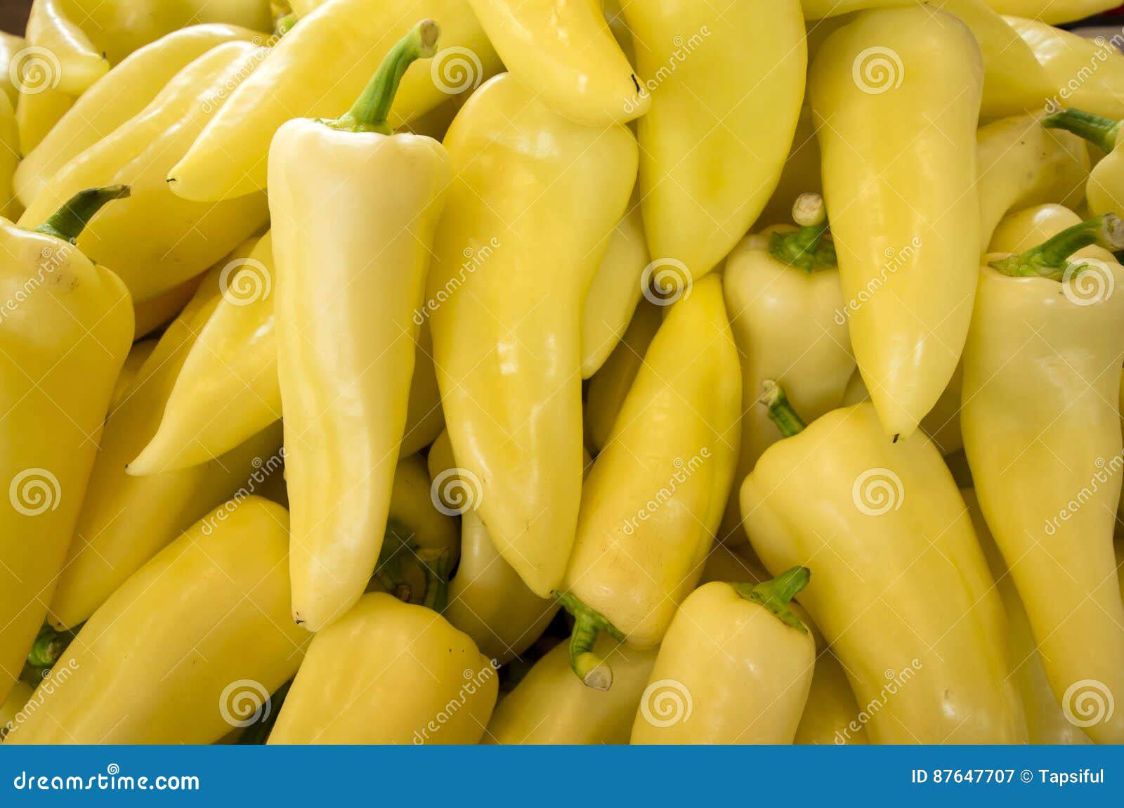 Yellow paprika stock image. Image of yellow, colorful - 87647707