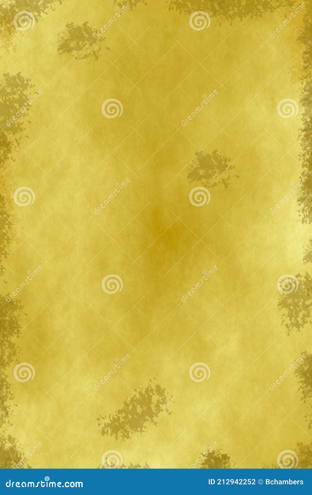Yellow Parchment Background for Printing Stock Illustration ...