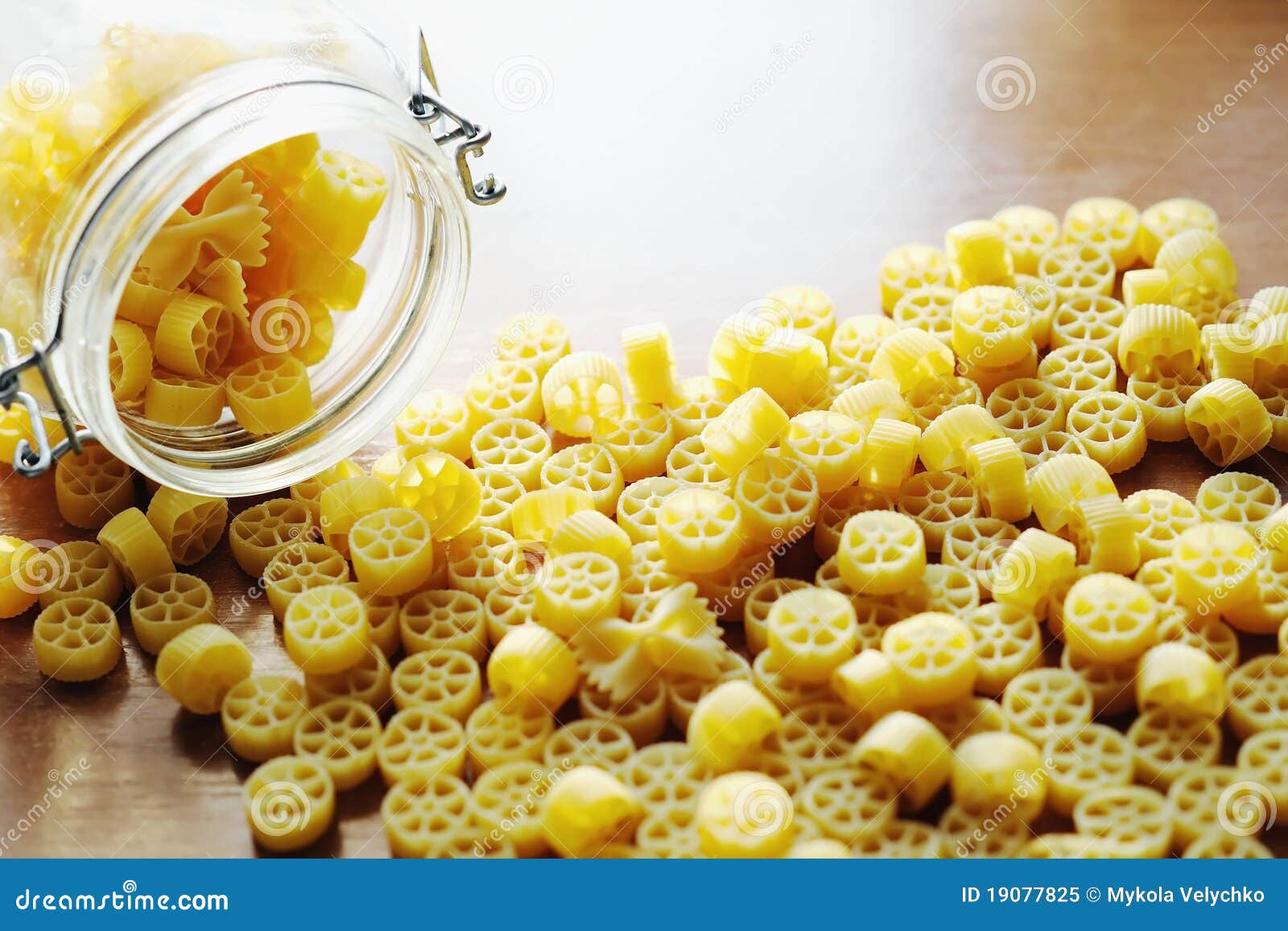 Yellow pasta stock image. Image of tasty, fresh, glass - 19077825
