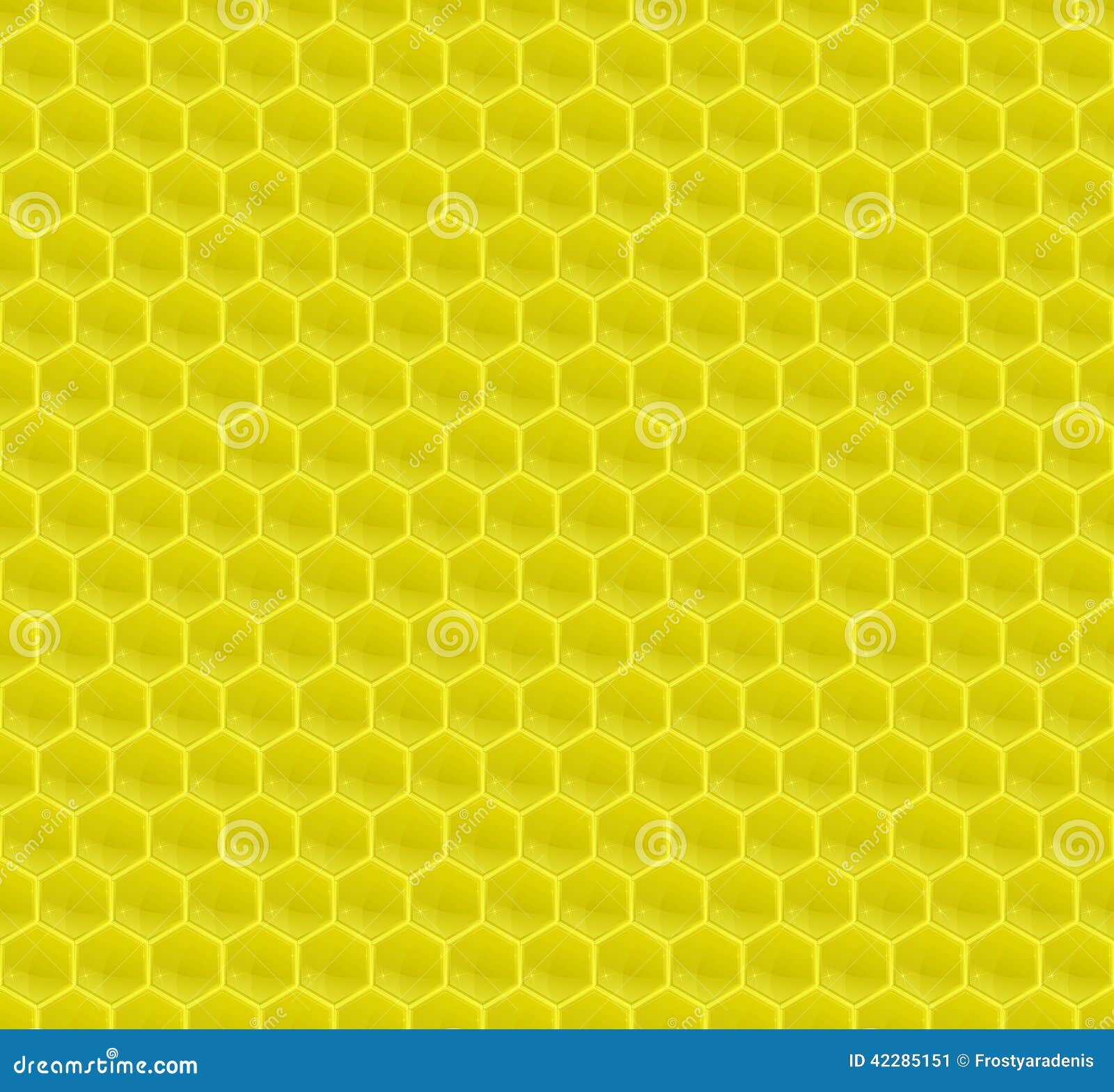 Yellow Pattern Hexagon Mosaic Stock Vector - Illustration of technology ...
