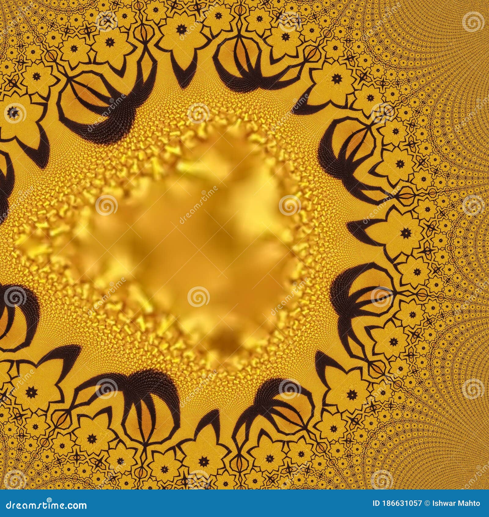 Yellow (pattern) Illustration. Stock Illustration - Illustration of ...