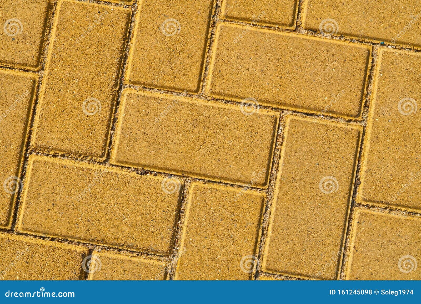 Yellow Paving Tile for Background or Texture Stock Photo - Image of ...