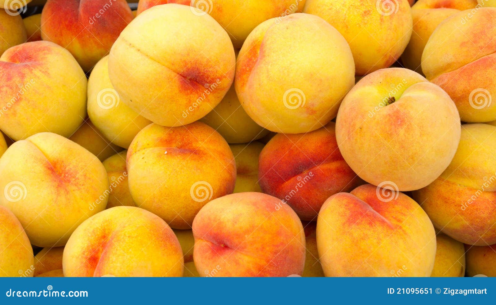 Yellow peaches on display stock image. Image of vegetable - 21095651