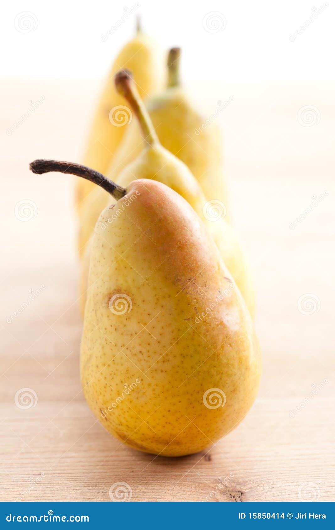 Yellow pear stock photo. Image of summer, appetizing - 15850414