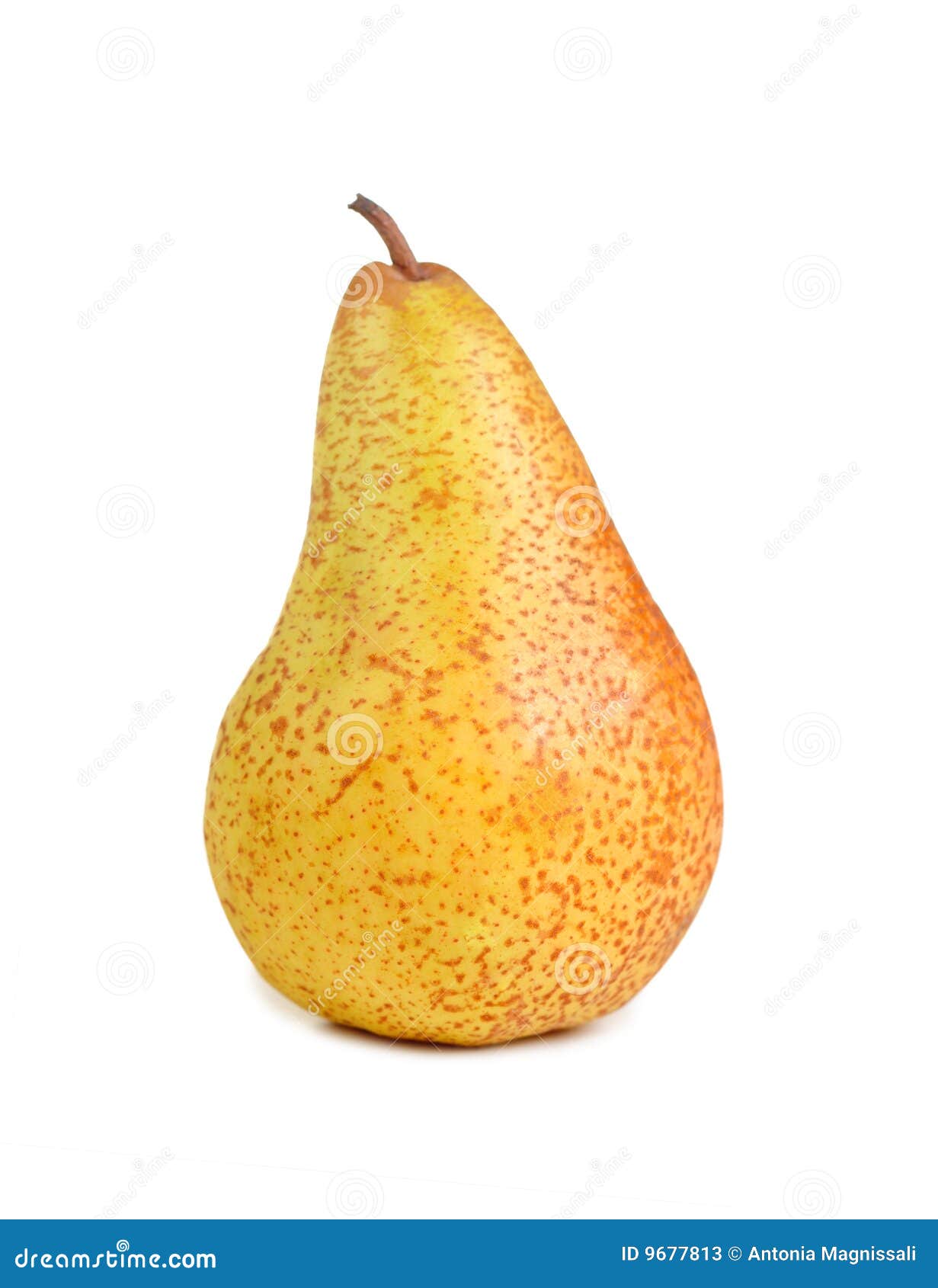 Yellow pear stock image. Image of juicy, ripe, bright - 9677813
