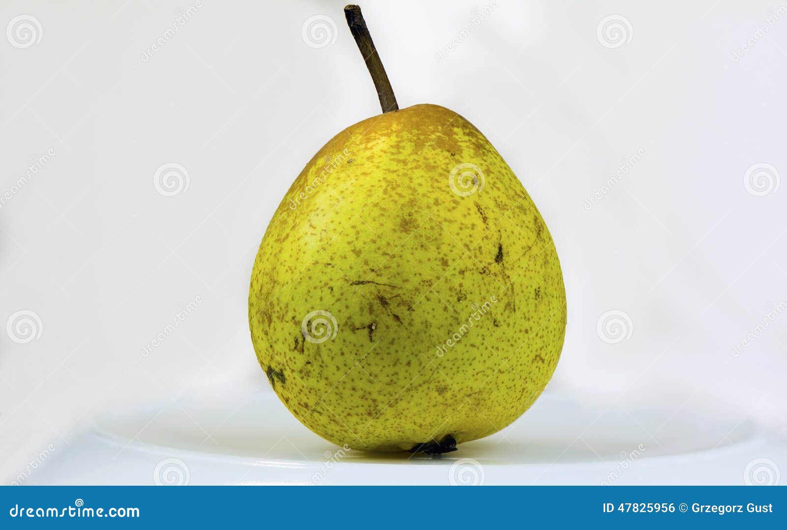 Yellow pear stock photo. Image of diet, delicious, yellow - 47825956