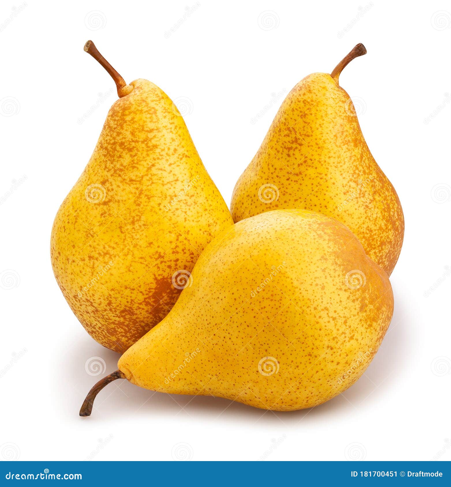 Yellow pear stock image. Image of group, freshness, shiny - 181700451