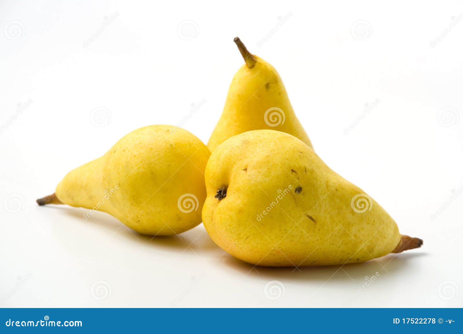 Yellow Pears stock photo. Image of curve, lifestyles - 17522278