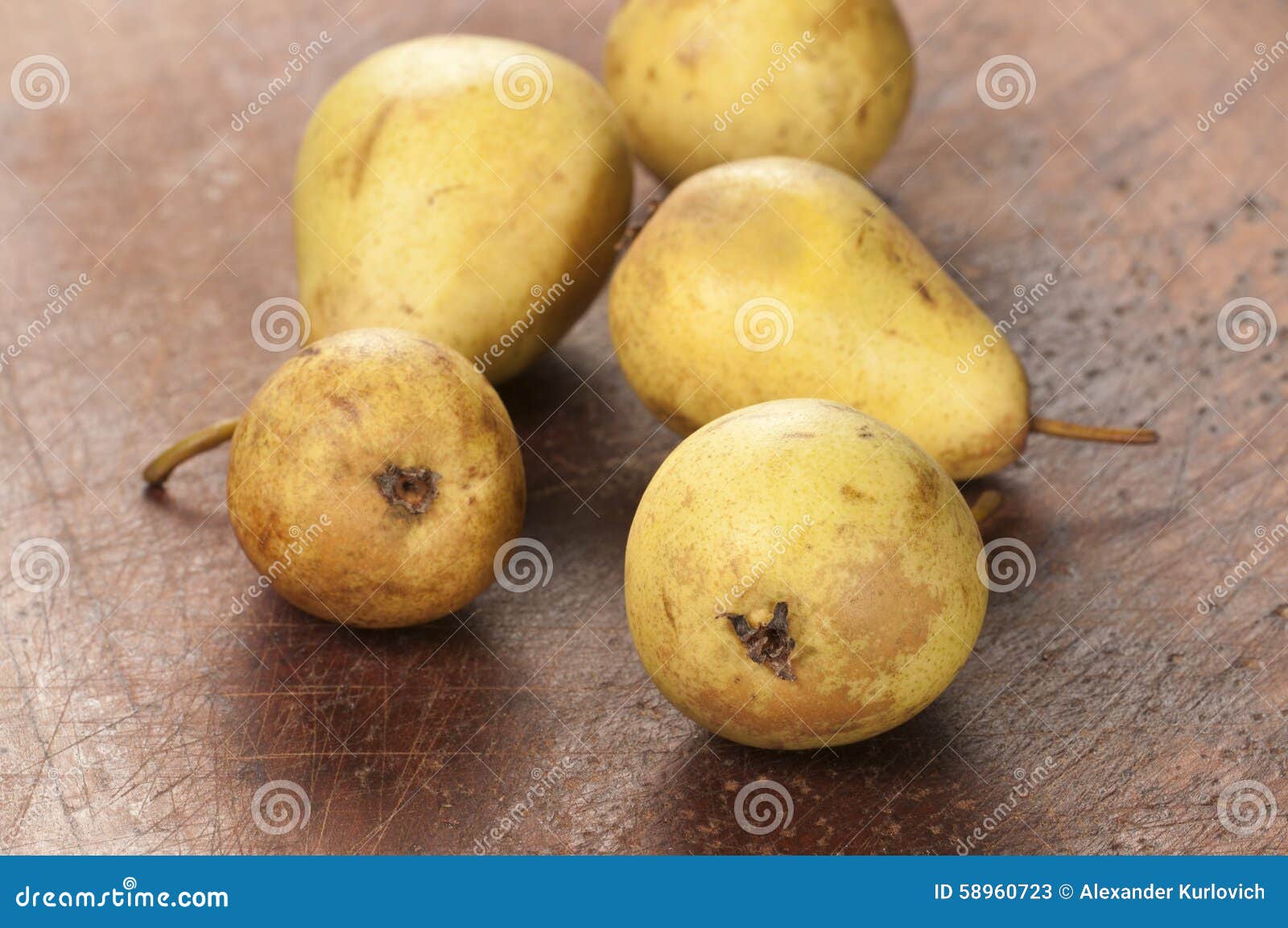 Yellow pears stock image. Image of beauty, fruit, vitamin - 58960723
