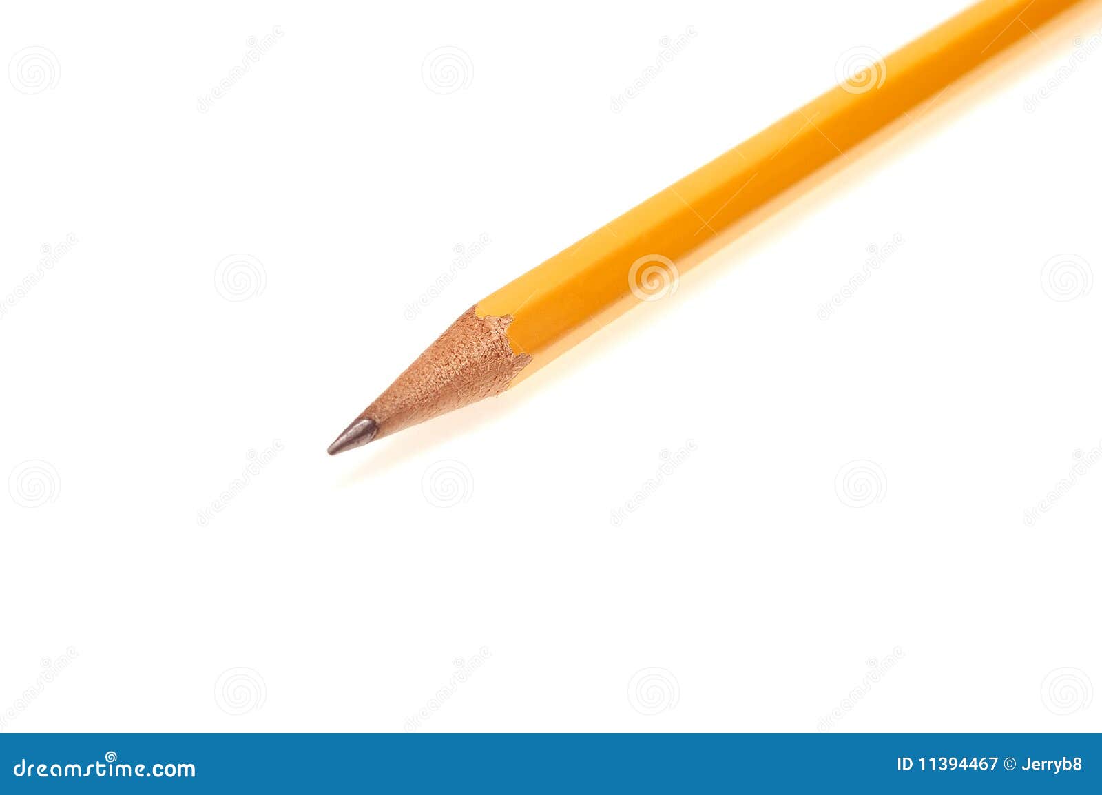 Yellow pencil stock image. Image of clean, isolated, writing - 11394467
